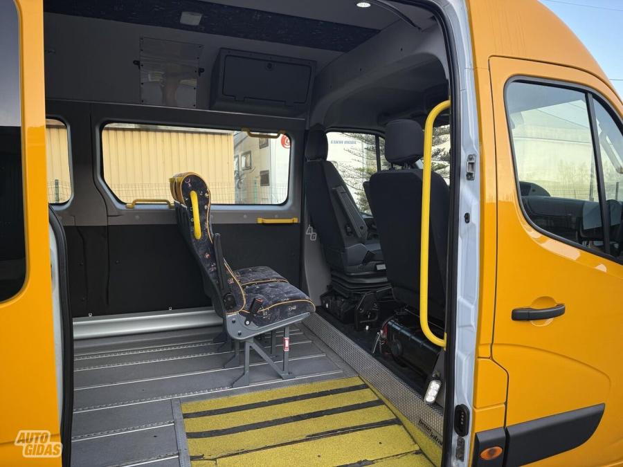 Yellow Renault Master 2015 in Klaipeda, with an engine capacity of 2.30 L and mileage of 321 thousand km for 7500 €, photo 12 on AUTOMOTO.COM.LV