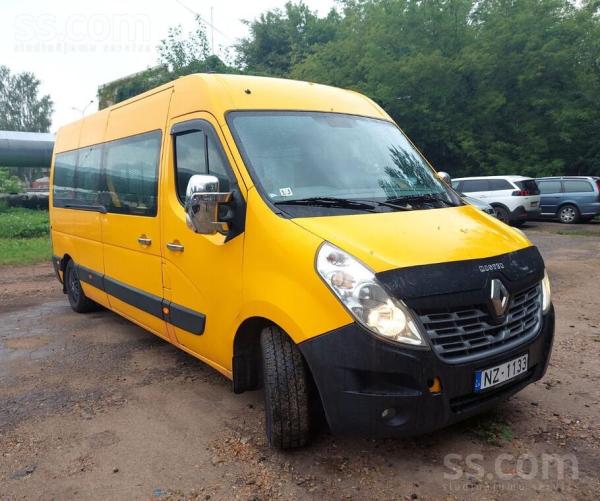 Yellow Renault Master 2016 in Riga, with an engine capacity of 2.30 L and mileage of 676 thousand km for 9000 €, photo 1 on AUTOMOTO.COM.LV