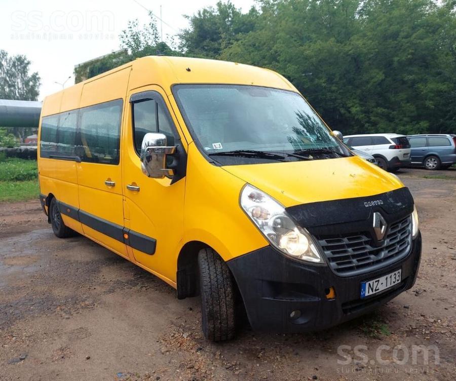 Yellow Renault Master 2016 in Riga, with an engine capacity of 2.30 L and mileage of 676 thousand km for 9000 €, photo 1 on AUTOMOTO.COM.LV