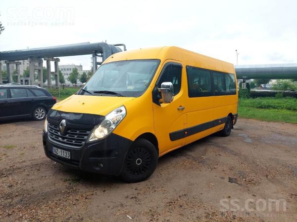 Yellow Renault Master 2016 in Riga, with an engine capacity of 2.30 L and mileage of 676 thousand km for 9000 €, photo 2 on AUTOMOTO.COM.LV
