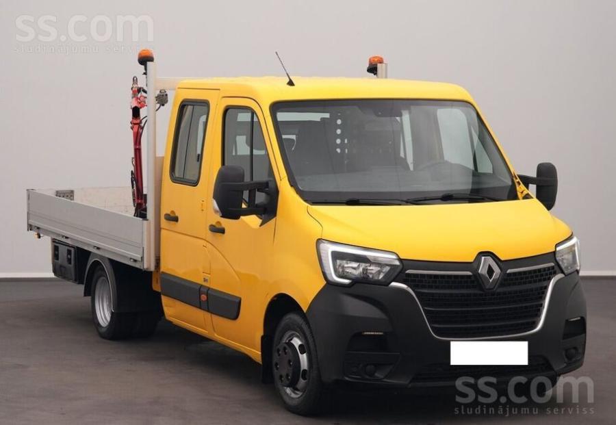 Yellow Renault Master 2020 in Riga, with an engine capacity of 2.30 L and mileage of 190 thousand km for 36300 €, photo 1 on AUTOMOTO.COM.LV