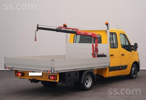 Yellow Renault Master 2020 in Riga, with an engine capacity of 2.30 L and mileage of 190 thousand km for 36300 €, photo 4 on AUTOMOTO.COM.LV