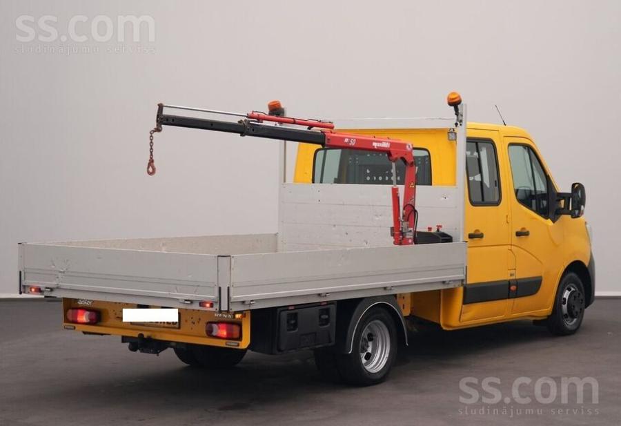 Yellow Renault Master 2020 in Riga, with an engine capacity of 2.30 L and mileage of 190 thousand km for 36300 €, photo 5 on AUTOMOTO.COM.LV
