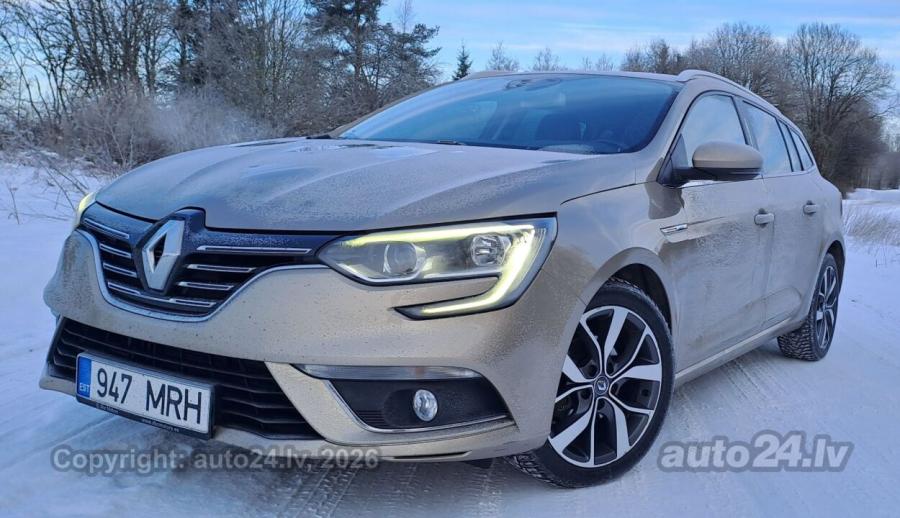 Smilšu krāsa Renault Megane 2017 Tallina, ar dzinēja tilpumu 1.20 L un nobraukumu 133 tūkst. km par 10500 €, foto 1 vietnē AUTOMOTO.COM.LV