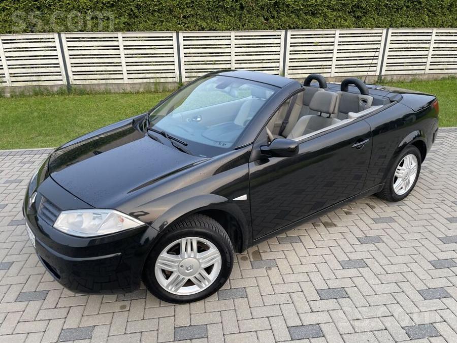Black Renault Megane 2004 in Riga, with an engine capacity of 1.90 L and mileage of 170 thousand km for 2290 €, photo 1 on AUTOMOTO.COM.LV