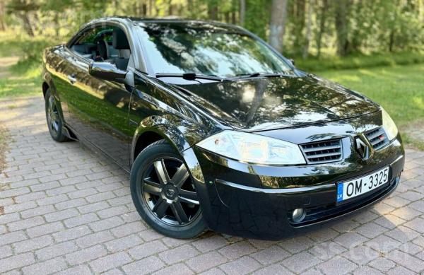 Melns Renault Megane 2004 Ventspils, ar dzinēja tilpumu 1.60 L un nobraukumu 259 tūkst. km par 2499 €, foto 1 vietnē AUTOMOTO.COM.LV