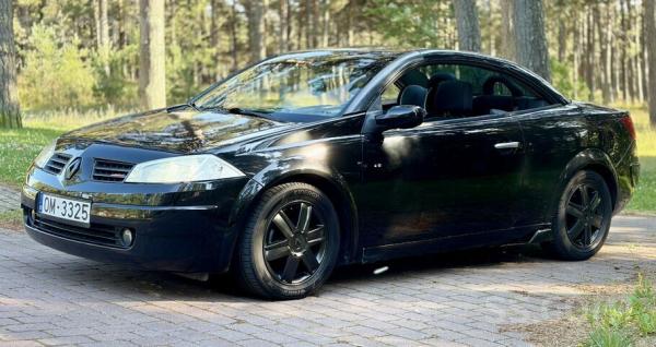 Melns Renault Megane 2004 Ventspils, ar dzinēja tilpumu 1.60 L un nobraukumu 259 tūkst. km par 2499 €, foto 2 vietnē AUTOMOTO.COM.LV