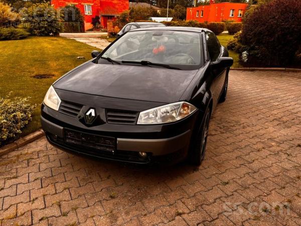 Melns Renault Megane 2004 Rēzekne, ar dzinēja tilpumu 2.00 L un nobraukumu 350 tūkst. km par 850 €, foto 1 vietnē AUTOMOTO.COM.LV