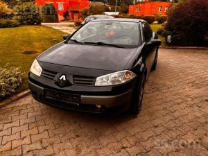 Black Renault Megane 2004 in Rezekne, with an engine capacity of 2.00 L and mileage of 350 thousand km for 850 €, photo  on AUTOMOTO.COM.LV