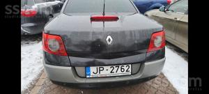 Black Renault Megane 2005 in Riga, with an engine capacity of 1.90 L and mileage of 0 thousand km for 1550 €, photo 4 on AUTOMOTO.COM.LV