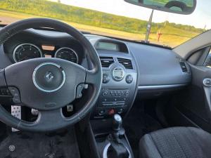 Black Renault Megane 2006 in Kaunas, with an engine capacity of 1.87 L and mileage of 384 thousand km for 850 €, photo 21 on AUTOMOTO.COM.LV