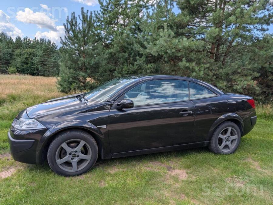 Melns Renault Megane 2006 Rīga, ar dzinēja tilpumu 1.80 L un nobraukumu 270 tūkst. km par 2200 €, foto 1 vietnē AUTOMOTO.COM.LV