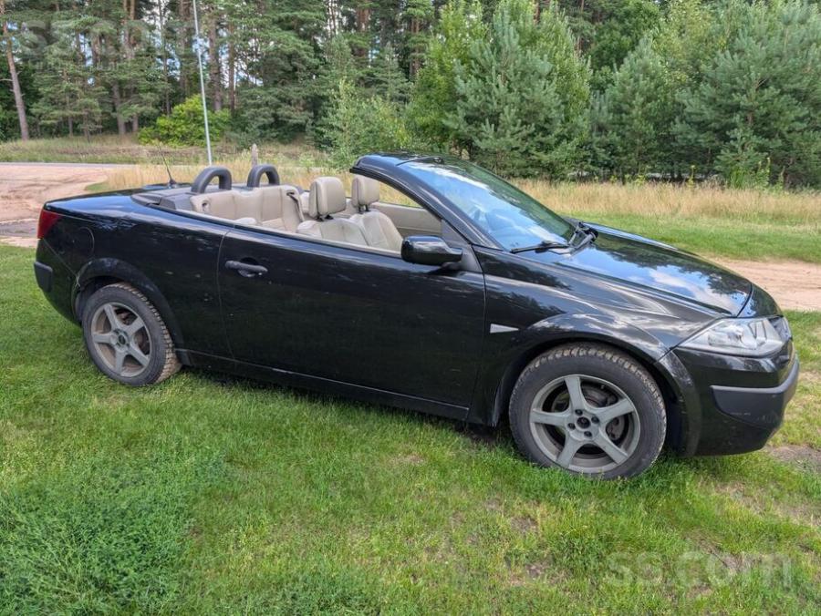 Melns Renault Megane 2006 Rīga, ar dzinēja tilpumu 1.80 L un nobraukumu 270 tūkst. km par 2200 €, foto 3 vietnē AUTOMOTO.COM.LV