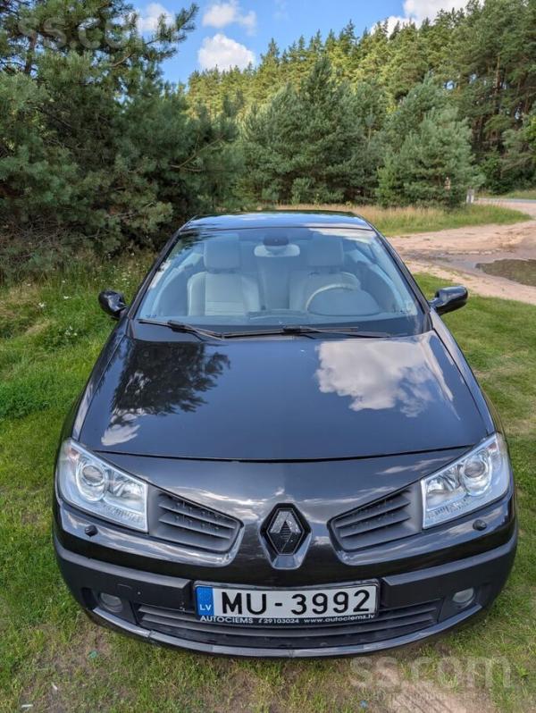 Melns Renault Megane 2006 Rīga, ar dzinēja tilpumu 1.80 L un nobraukumu 270 tūkst. km par 2200 €, foto 4 vietnē AUTOMOTO.COM.LV