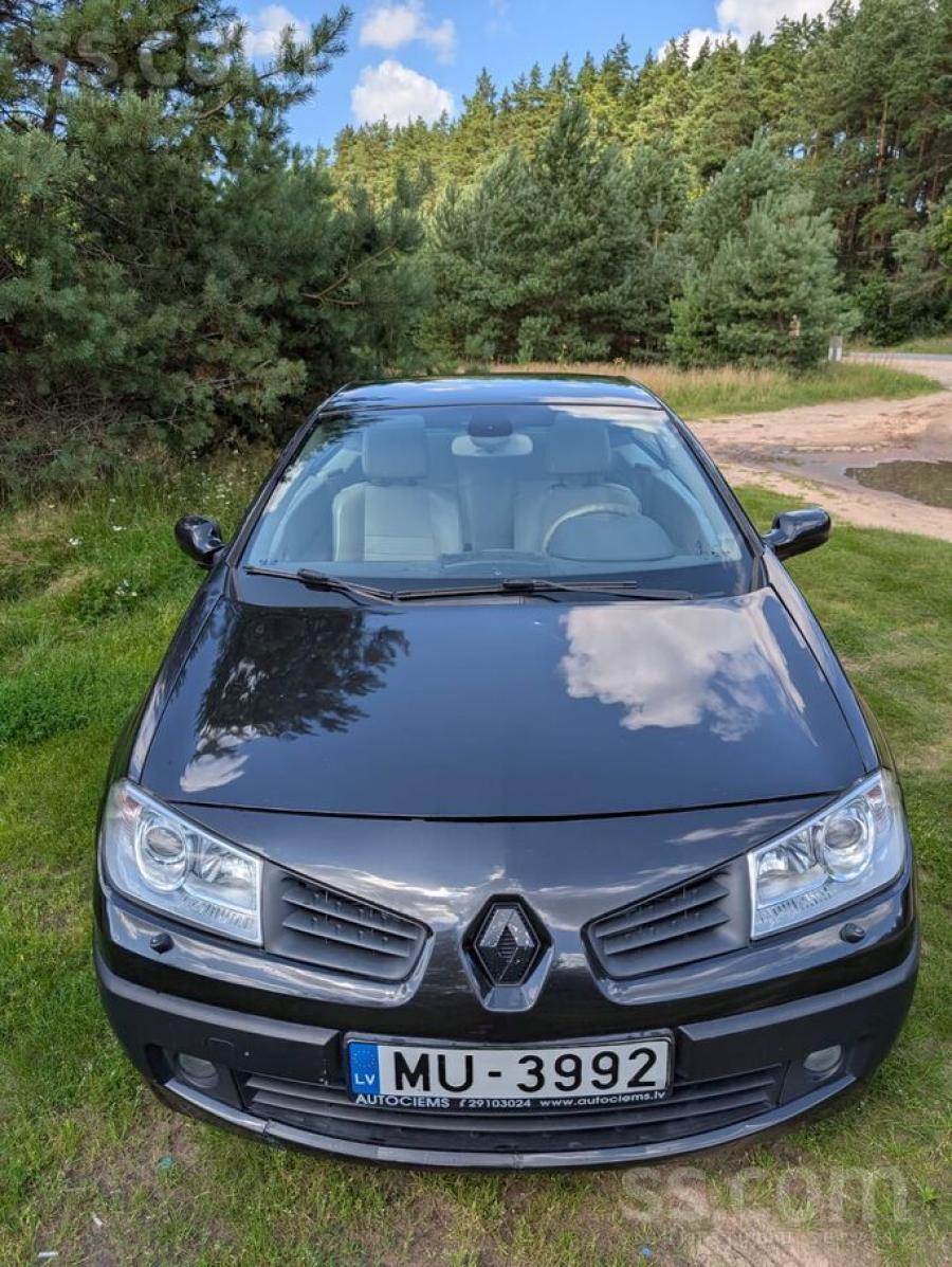 Melns Renault Megane 2006 Rīga, ar dzinēja tilpumu 1.80 L un nobraukumu 270 tūkst. km par 2200 €, foto 5 vietnē AUTOMOTO.COM.LV