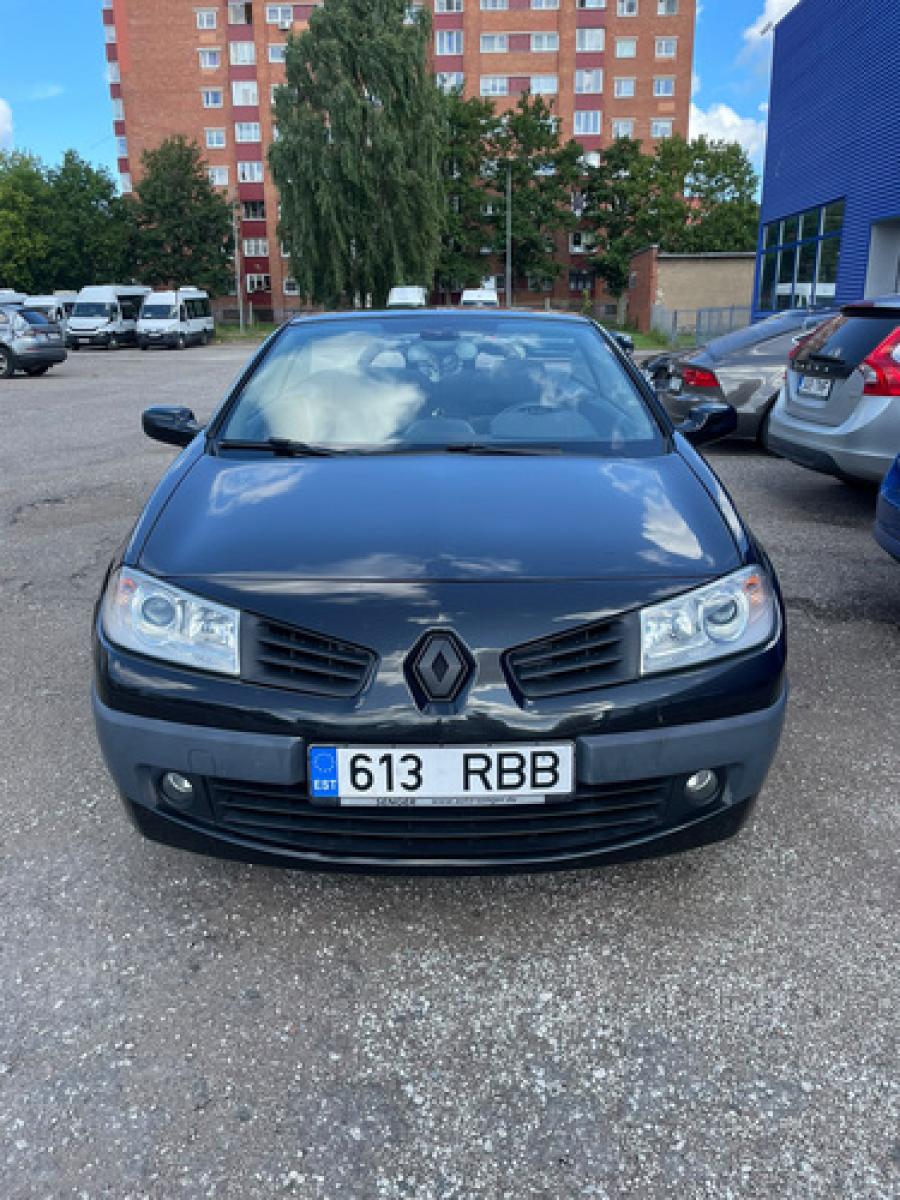 Melns Renault Megane 2007 Narva, ar dzinēja tilpumu 2.00 L un nobraukumu 141 tūkst. km par 2200 €, foto 6 vietnē AUTOMOTO.COM.LV