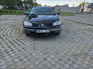 Black Renault Megane 2007 in Prienai, with an engine capacity of 2.00 L and mileage of 160 thousand km for 1250 €, photo 13 on AUTOMOTO.COM.LV