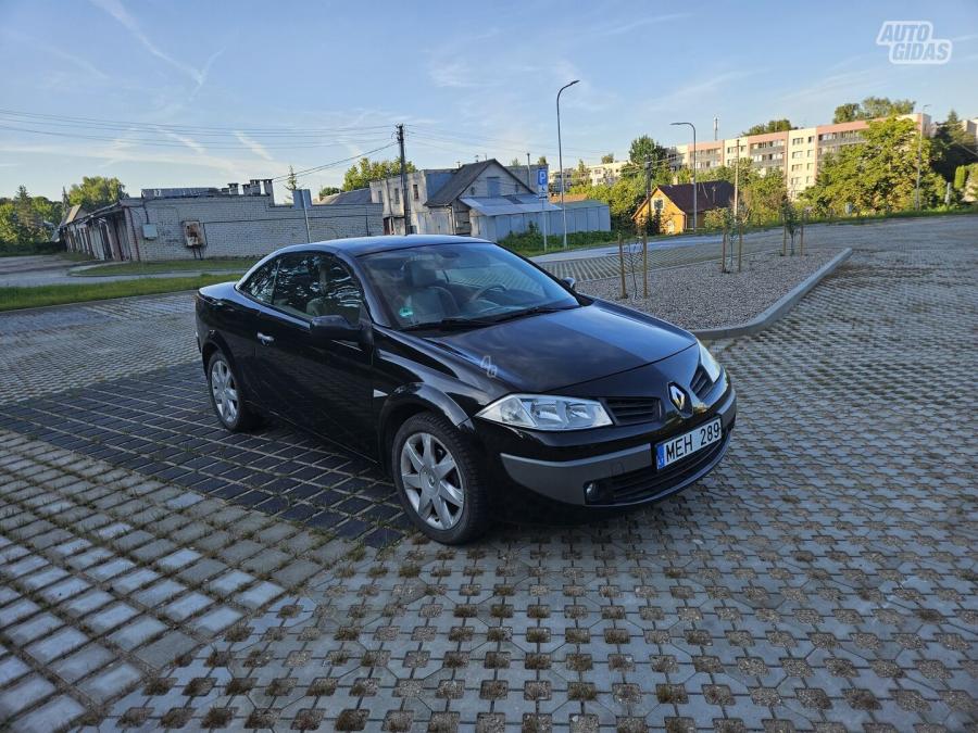 Black Renault Megane 2007 in Prienai, with an engine capacity of 2.00 L and mileage of 160 thousand km for 1250 €, photo 20 on AUTOMOTO.COM.LV