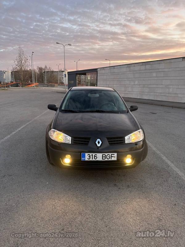 Melns Renault Megane 2003 Tallina, ar dzinēja tilpumu 1.50 L un nobraukumu 0 tūkst. km par 1499 €, foto 4 vietnē AUTOMOTO.COM.LV
