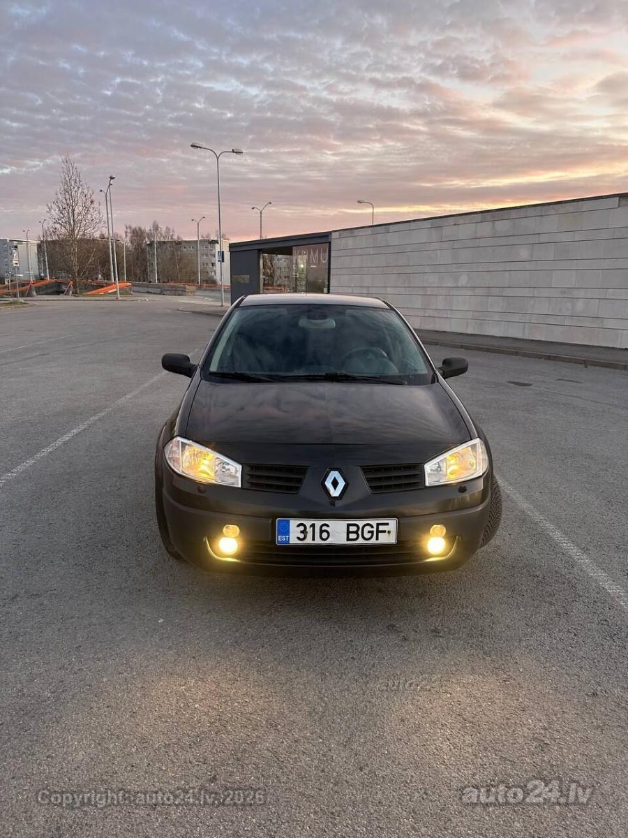Melns Renault Megane 2003 Tallina, ar dzinēja tilpumu 1.50 L un nobraukumu 0 tūkst. km par 1499 €, foto 5 vietnē AUTOMOTO.COM.LV