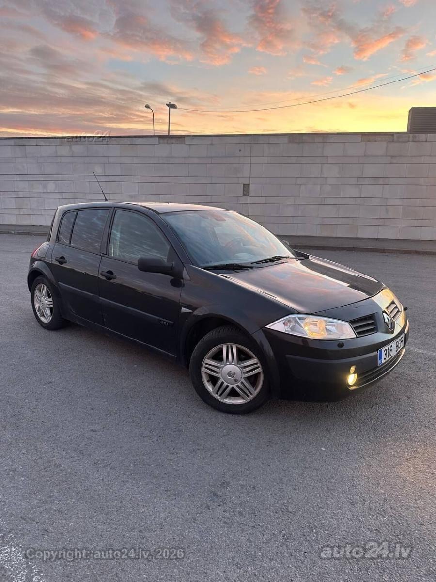 Melns Renault Megane 2003 Tallina, ar dzinēja tilpumu 1.50 L un nobraukumu 0 tūkst. km par 1499 €, foto 6 vietnē AUTOMOTO.COM.LV