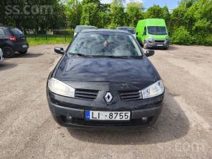 Black Renault Megane 2005 in Jelgava, with an engine capacity of 1.50 L and mileage of 0 thousand km for 1290 €, photo 7 on AUTOMOTO.COM.LV