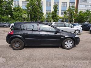 Black Renault Megane 2005 in Jelgava, with an engine capacity of 1.50 L and mileage of 0 thousand km for 1290 €, photo 8 on AUTOMOTO.COM.LV