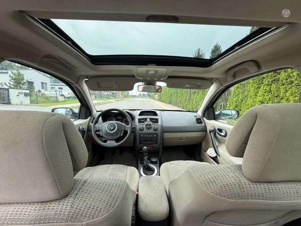 Melns Renault Megane 2006 Viļņa, ar dzinēja tilpumu 1.46 L un nobraukumu 275 tūkst. km par 850 €, foto 7 vietnē AUTOMOTO.COM.LV