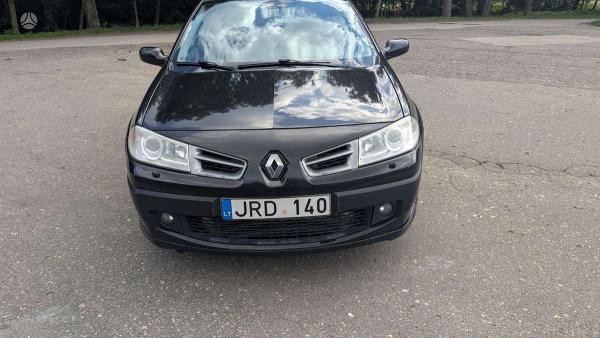 Black Renault Megane 2007 in Kaunas, with an engine capacity of 2.00 L and mileage of 265 thousand km for 2490 €, photo 2 on AUTOMOTO.COM.LV