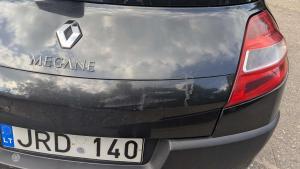 Melns Renault Megane 2007 Kauņa, ar dzinēja tilpumu 2.00 L un nobraukumu 265 tūkst. km par 2490 €, foto 14 vietnē AUTOMOTO.COM.LV