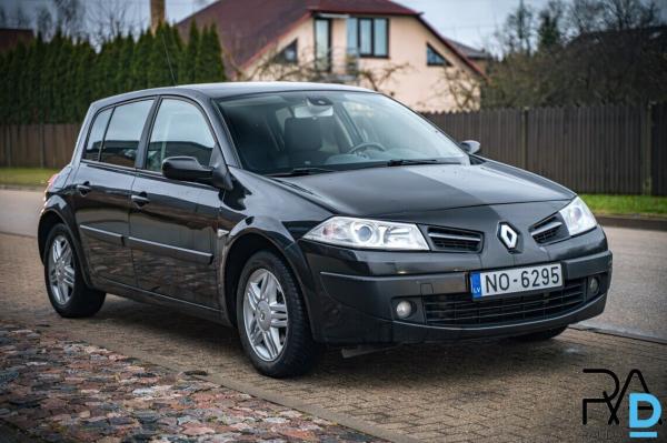 Black Renault Megane 2008 in Riga, with an engine capacity of 1.50 L and mileage of 268 thousand km for 990 €, photo 2 on AUTOMOTO.COM.LV
