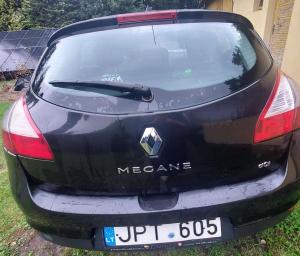 Melns Renault Megane 2009 Panevēža, ar dzinēja tilpumu 1.87 L un nobraukumu 186 tūkst. km par 2000 €, foto 4 vietnē AUTOMOTO.COM.LV