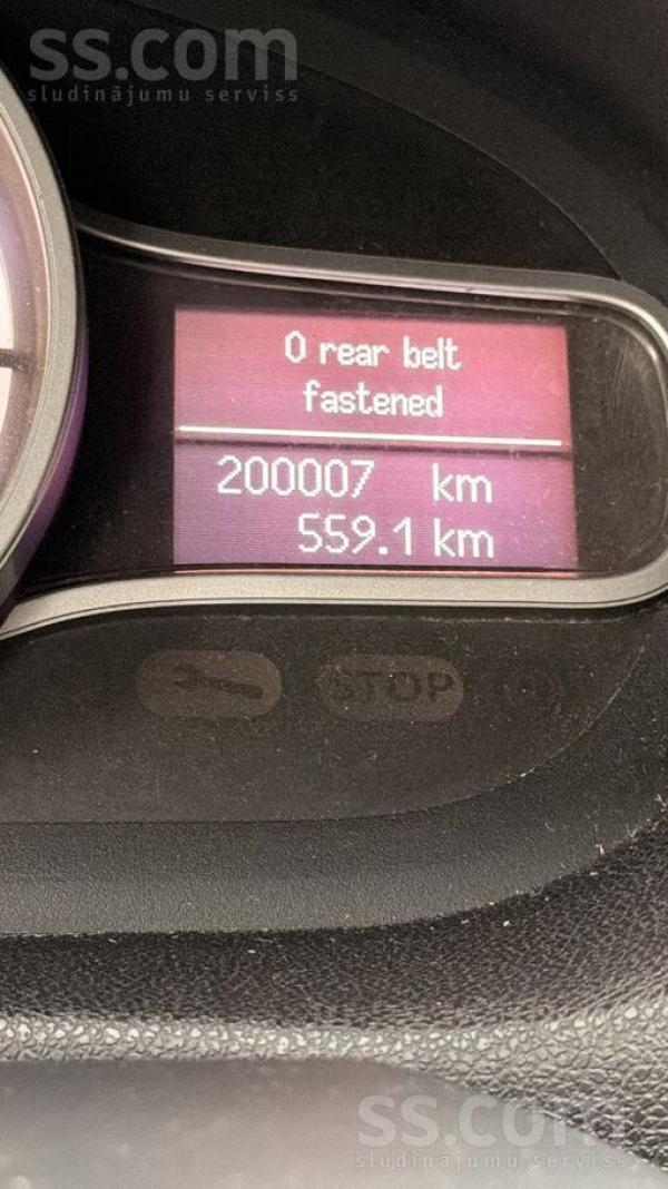 Melns Renault Megane 2011 Rīga, ar dzinēja tilpumu 1.40 L un nobraukumu 200 tūkst. km par 4390 €, foto 8 vietnē AUTOMOTO.COM.LV