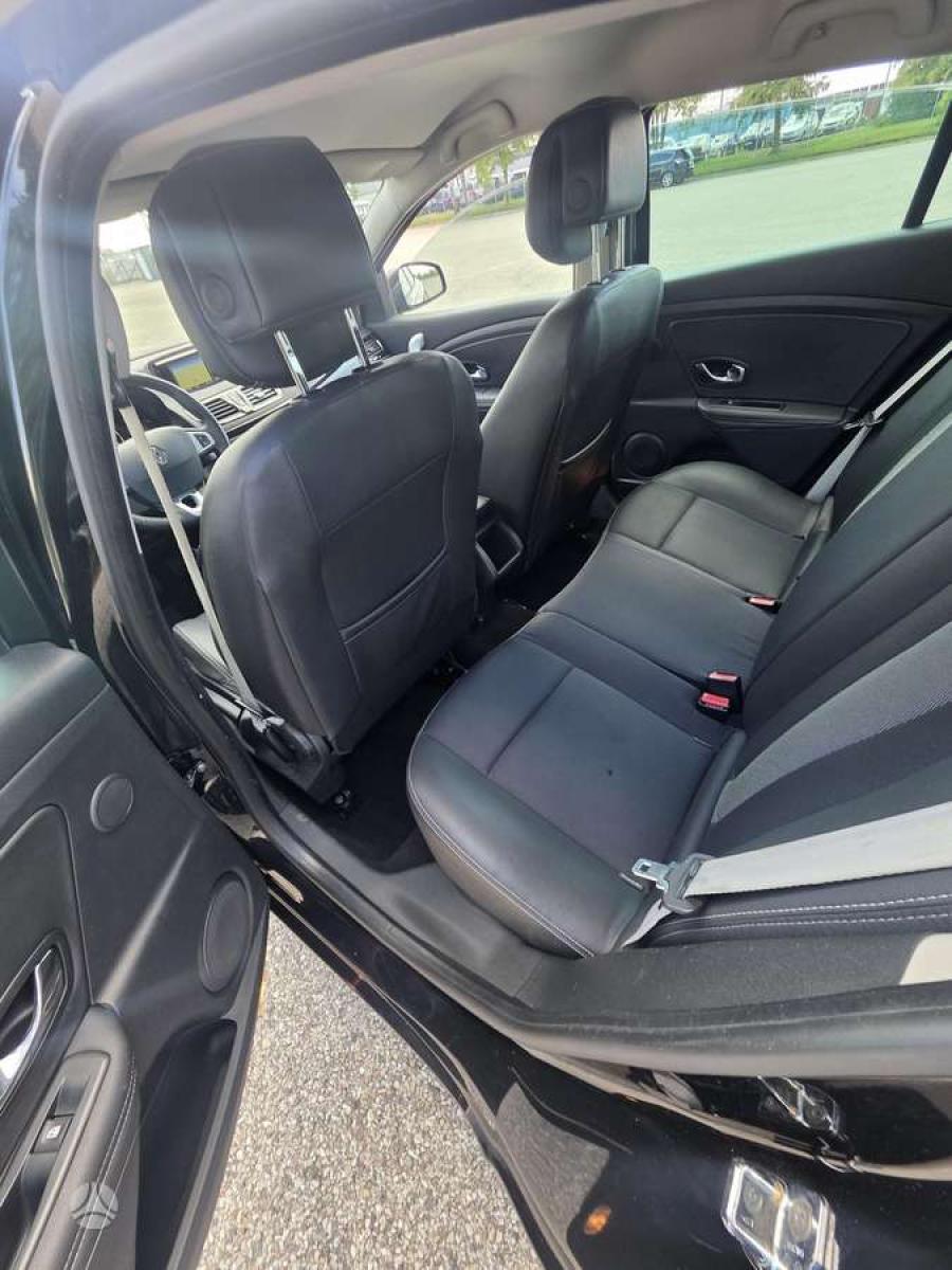 Black Renault Megane 2012 in Marijampole, with an engine capacity of 1.20 L and mileage of 197 thousand km for 3150 €, photo 17 on AUTOMOTO.COM.LV