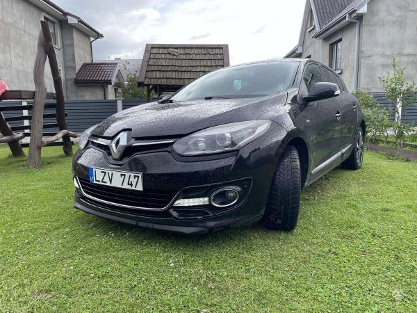 Melns Renault Megane 2013 Tauragė, ar dzinēja tilpumu 1.60 L un nobraukumu 199 tūkst. km par 3700 €, foto 2 vietnē AUTOMOTO.COM.LV