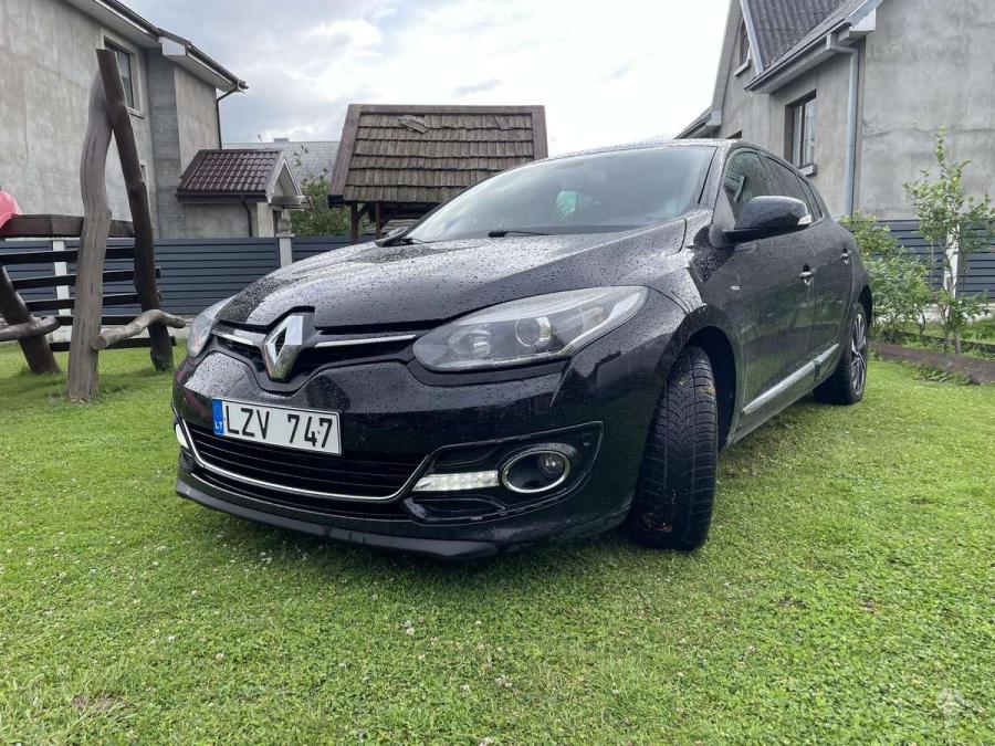 Black Renault Megane 2013 in Taurage, with an engine capacity of 1.60 L and mileage of 199 thousand km for 3700 €, photo 3 on AUTOMOTO.COM.LV
