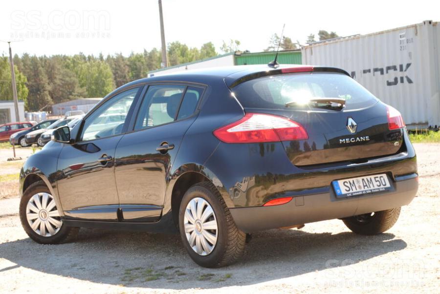 Melns Renault Megane 2014 Rīga, ar dzinēja tilpumu 1.50 L un nobraukumu 226 tūkst. km par 3990 €, foto 4 vietnē AUTOMOTO.COM.LV