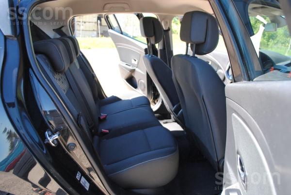 Black Renault Megane 2014 in Riga, with an engine capacity of 1.50 L and mileage of 226 thousand km for 3990 €, photo 9 on AUTOMOTO.COM.LV