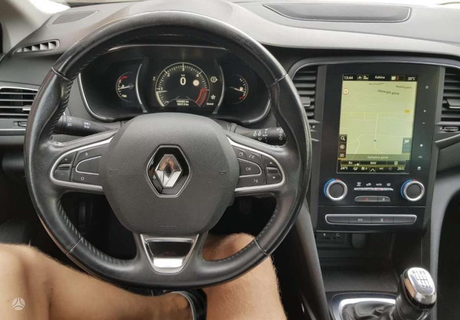 Melns Renault Megane 2016 Šauļi, ar dzinēja tilpumu 1.46 L un nobraukumu 144 tūkst. km par 5450 €, foto 12 vietnē AUTOMOTO.COM.LV