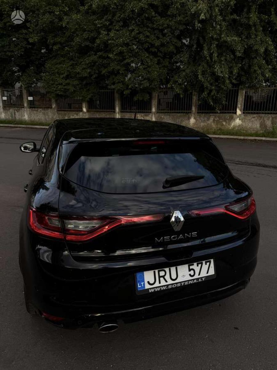 Black Renault Megane 2017 in Kaunas, with an engine capacity of 1.20 L and mileage of 63 thousand km for 10900 €, photo 6 on AUTOMOTO.COM.LV