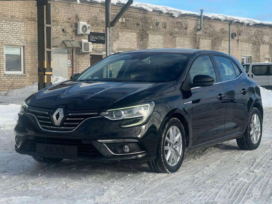 Black Renault Megane 2019 in Taurage, with an engine capacity of 1.20 L and mileage of 60 thousand km for 7700 €, photo 1 on AUTOMOTO.COM.LV