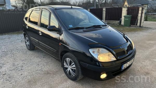 Black Renault Megane 2003 in Rezekne, with an engine capacity of 1.90 L and mileage of 365 thousand km for 2899 €, photo 6 on AUTOMOTO.COM.LV