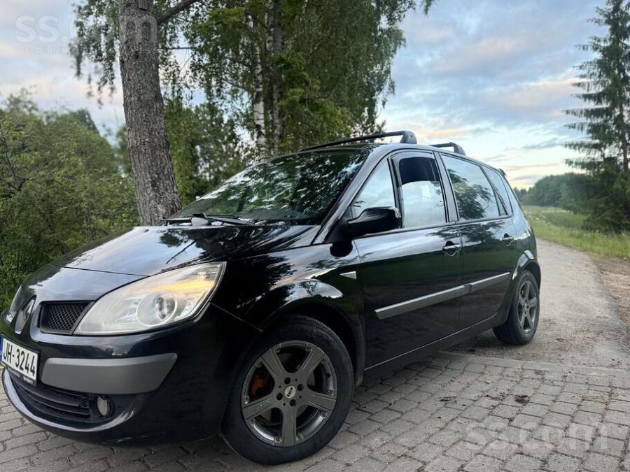 Черный Рено Меган 2006 в Цесис, объемом двигателя 1.90 л и пробегом 396 тыс. км за 500 €, фото 1 на AUTOMOTO.COM.LV