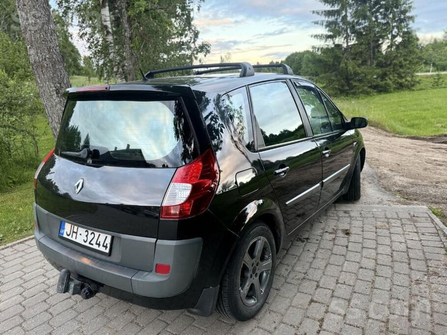 Черный Рено Меган 2006 в Цесис, объемом двигателя 1.90 л и пробегом 396 тыс. км за 500 €, фото 6 на AUTOMOTO.COM.LV