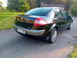 Черный Рено Меган 2006 в Кедайняй, объемом двигателя 1.60 л и пробегом 173 тыс. км за 1300 €, фото 3 на AUTOMOTO.COM.LV