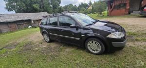 Черный Рено Меган 2006 в Утена, объемом двигателя 1.90 л и пробегом 320 тыс. км за 1050 €, фото 4 на AUTOMOTO.COM.LV