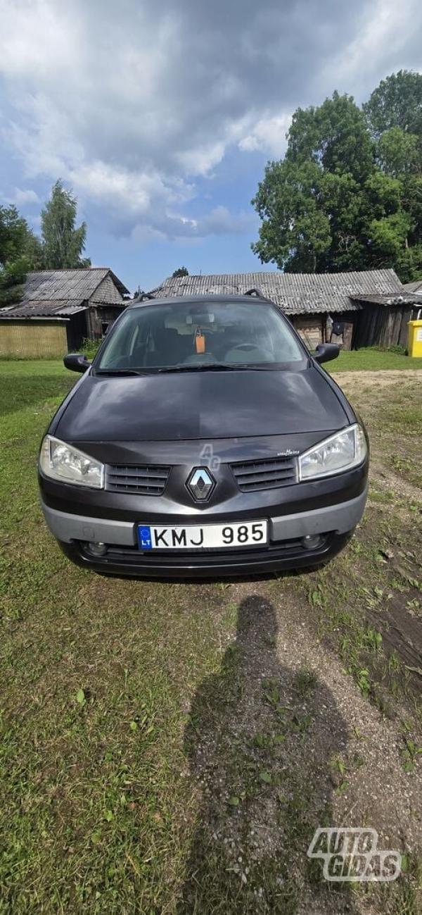 Черный Рено Меган 2006 в Утена, объемом двигателя 1.90 л и пробегом 320 тыс. км за 1050 €, фото 6 на AUTOMOTO.COM.LV