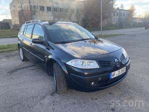 Черный Рено Меган 2007 в Лудза, объемом двигателя 1.90 л и пробегом 0 тыс. км за 2000 €, фото 3 на AUTOMOTO.COM.LV
