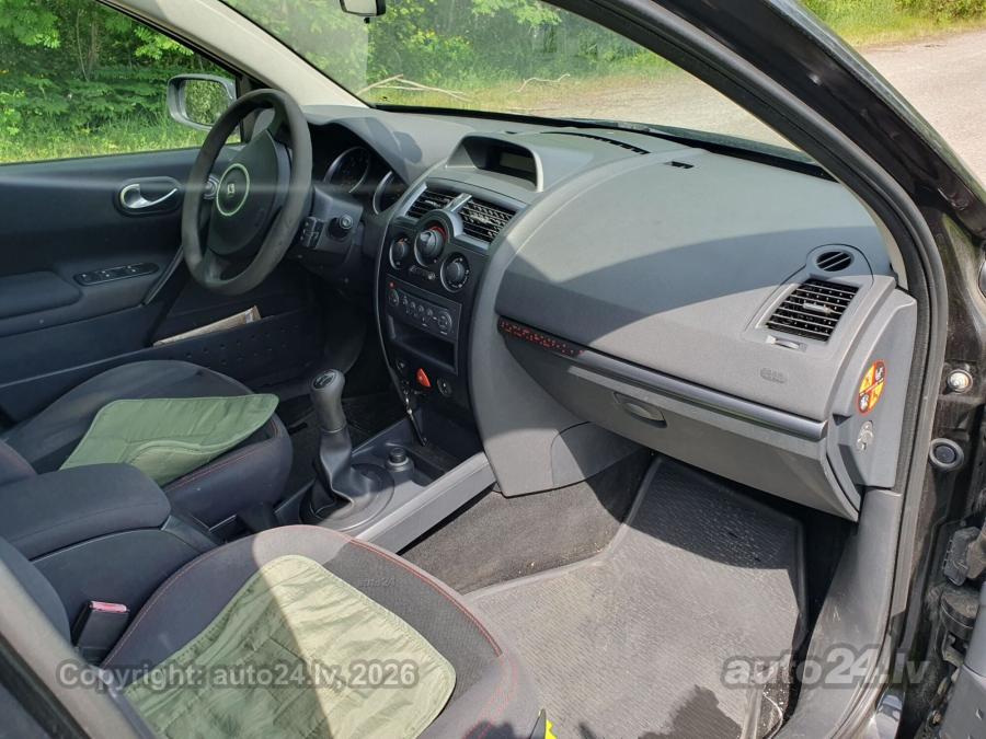 Melns Renault Megane 2008 Keila, ar dzinēja tilpumu 1.60 L un nobraukumu 167 tūkst. km par 1900 €, foto 6 vietnē AUTOMOTO.COM.LV