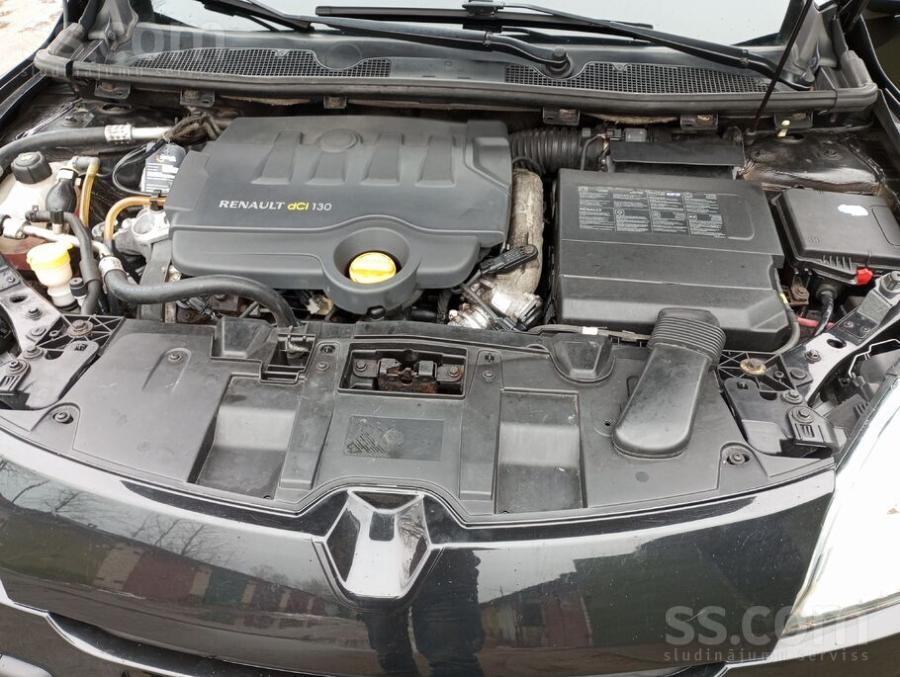 Black Renault Megane 2009 in Daugavpils, with an engine capacity of 1.90 L and mileage of 252 thousand km for 2850 €, photo 14 on AUTOMOTO.COM.LV